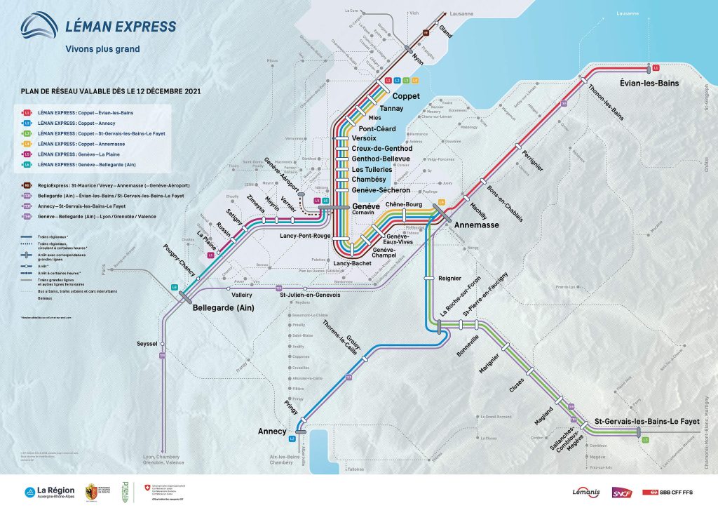 Le Léman Express sur les rails pour utiliser les données Apidae ...